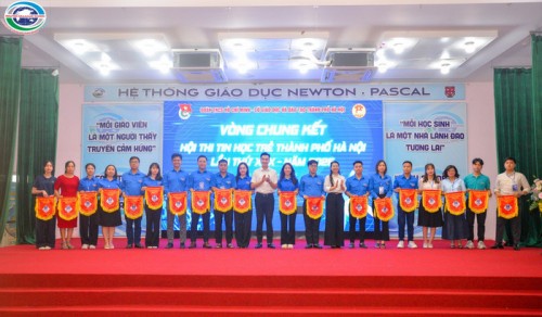 Học sinh Trường Newton: Đạt giải Nhất Hội thi Tin học trẻ TP Hà Nội năm ...